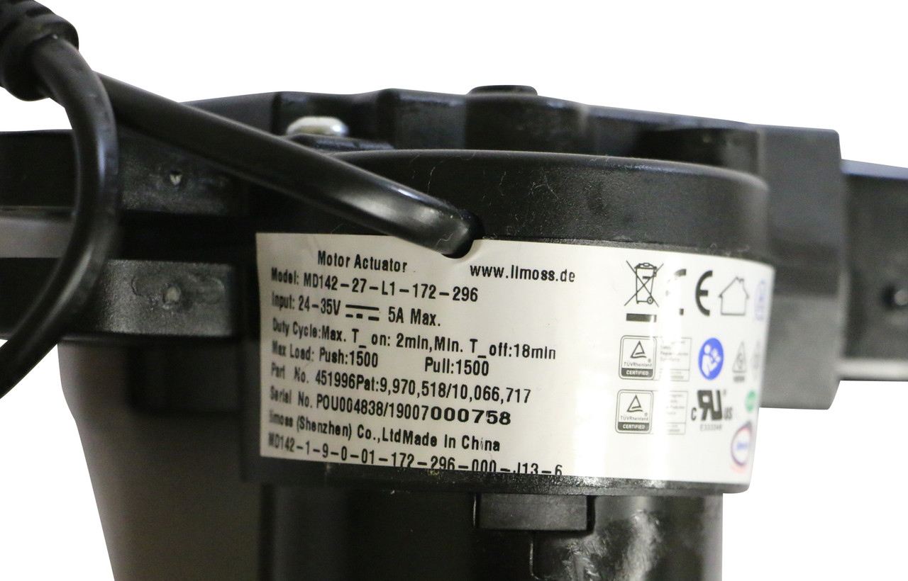 Limoss MD142-27-L1-172-296 Recliner Lift Chair Linear Actuator 451996 ...