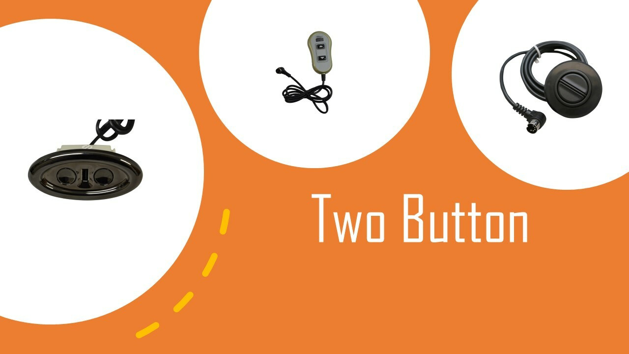 Electric Parts - Hand Controls - 2 Button - Page 1 - Recliner-Handles