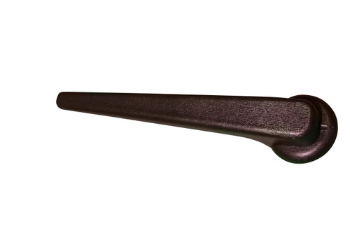 Lever Style Recliner Handle 1/2" Hole, Brown with Black Wood Grain ...