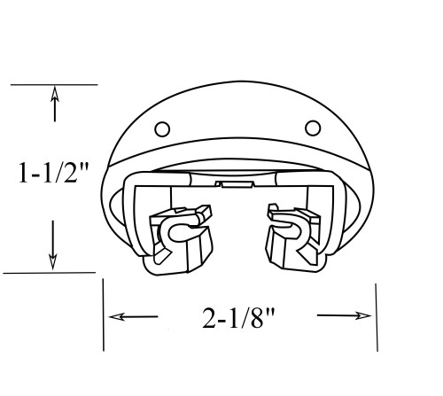 Kenlin Rite-Track II Drawer Guide with Metal Backing, Set of 5 ...