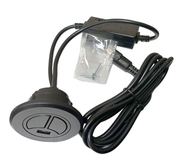 Emomo Round 2 Button Electric Recliner Switch Handset with USB for ...