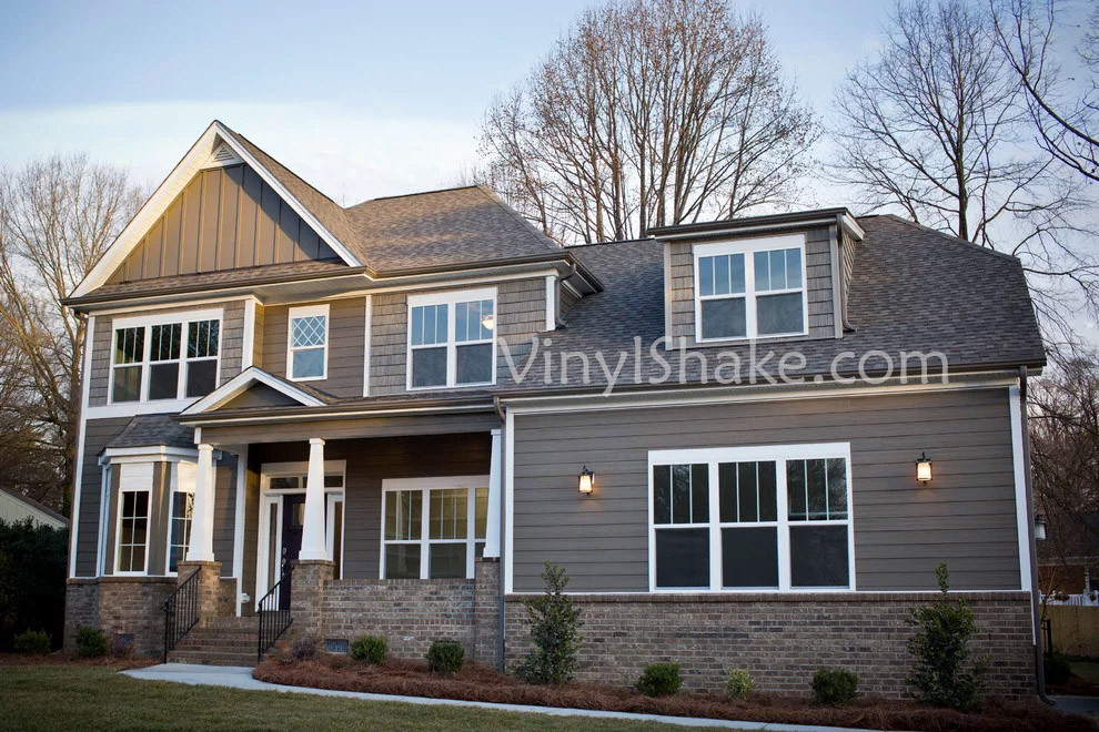 Foundry Split Shake Vinyl Siding from VinylShake.com