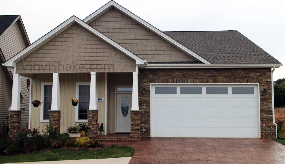 Foundry Split Shake Vinyl Siding from VinylShake.com