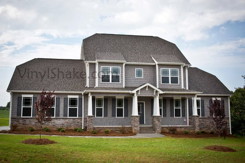Foundry Split Shake Vinyl Siding from VinylShake.com