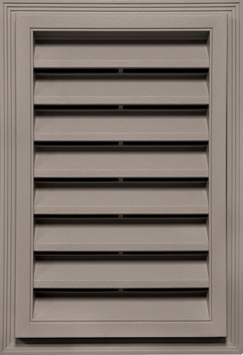 Vinyl Rectangle Gable Vent by Mid America Building Products