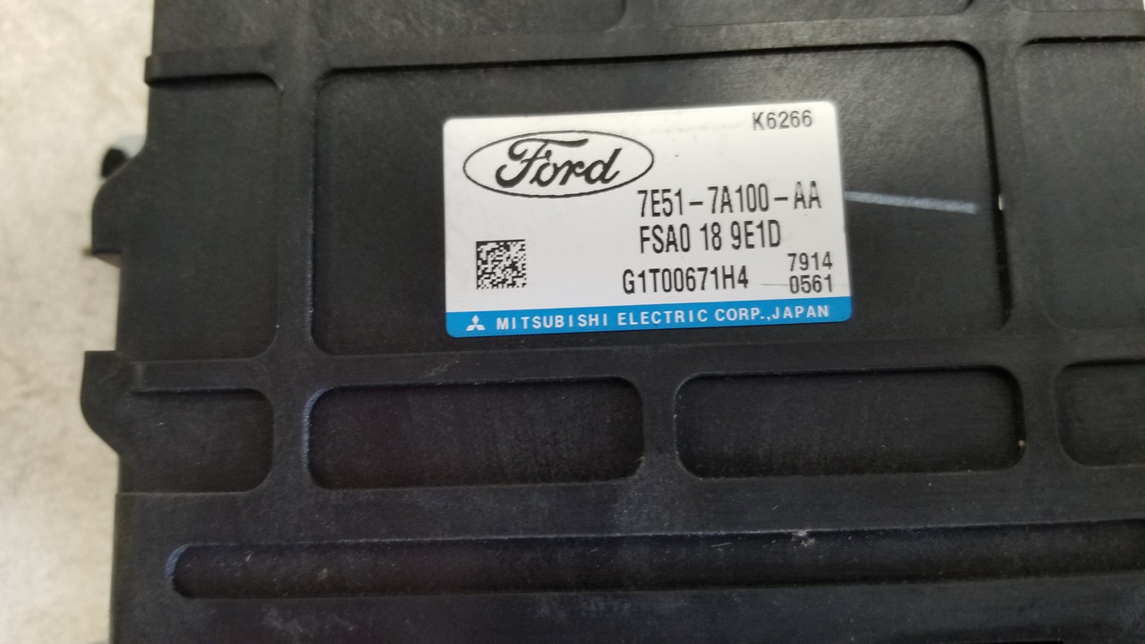 2007 2008 2009 FORD FUSION 7E517A100AA TCM Transmission Control Module