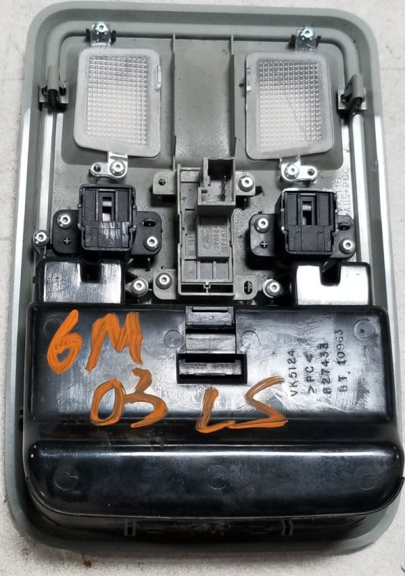 2003 2004 2005 2006 LINCOLN LS SUNROOF MOON ROOF SWITCH DOME Gray 6M