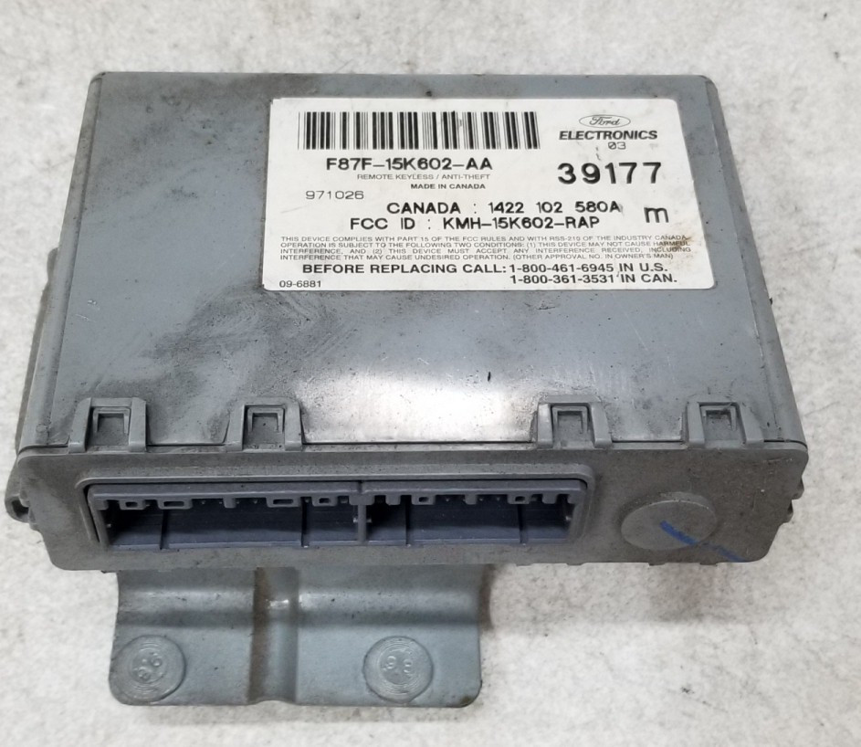 1998 99 2000 F-150 Escort Expedition Anti-Theft Keyless Entry Module ...