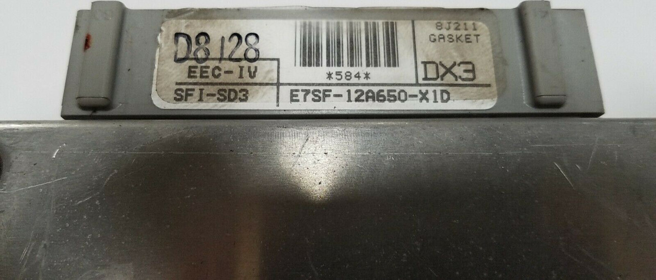 1988 LINCOLN Mark VII LSC 5.0L ECU EEC ECM E7SF-12A650-X1D