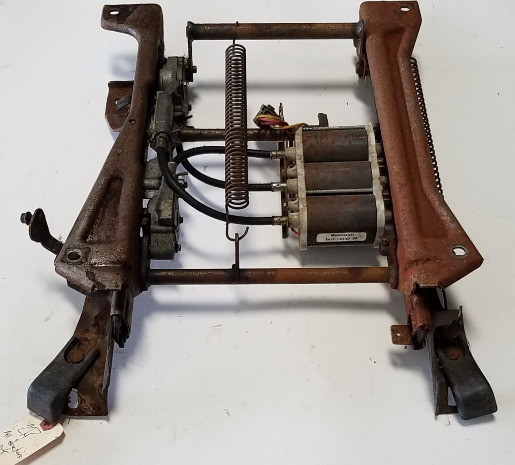 1984-1992 Lincoln Mark VII Power SEAT Base with Motors LH Driver Side OEM