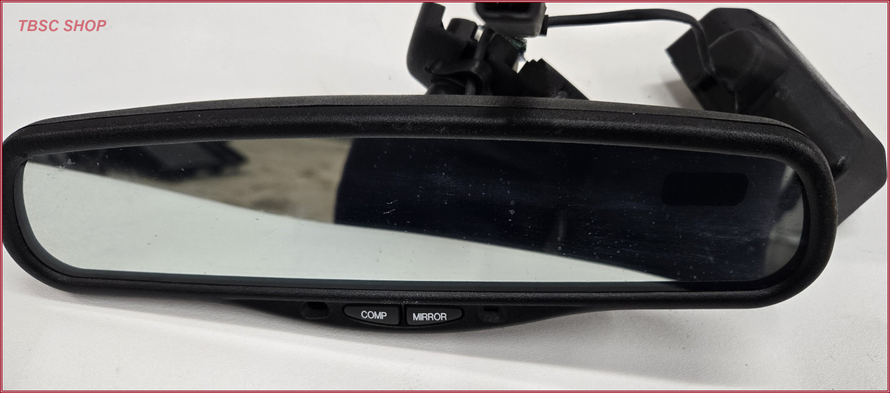 2000 2001 2002 LINCOLN LS Rear View Mirror with Auto Dim Compass