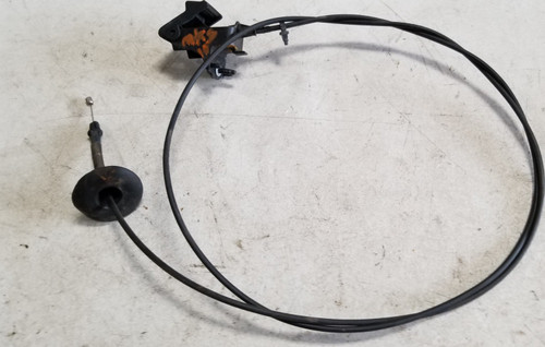 2010 to 2016 LINCOLN MKS HOOD RELEASE CABLE AND HANDLE Ford OEM