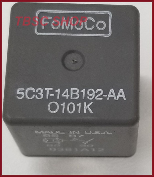 Ford multi-purpose 4 pin relay 5C3T-14B192-AA Ford OEM