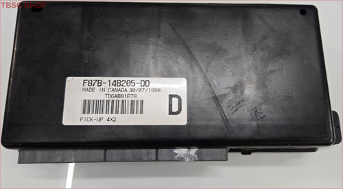 1998 Ford Ranger XLT 4X2 BCM Gem Multifunction Module F87B-14B205-DD