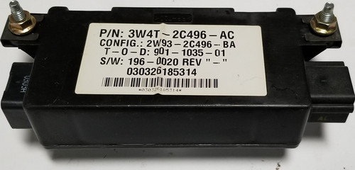 2003-2006 LINCOLN LS PARKING CONTROL MODULE 3W4T-2C496-AC