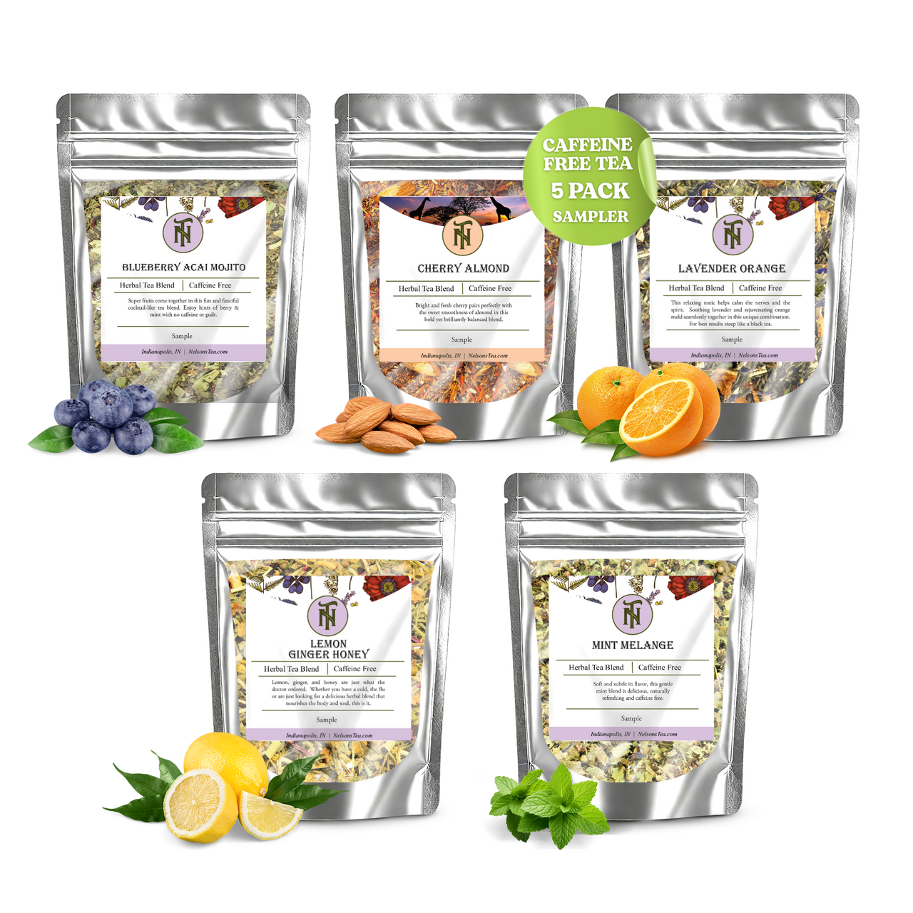 Variety of Low-Caffeine Tea Options with Nelson Tea - Nelson's Tea