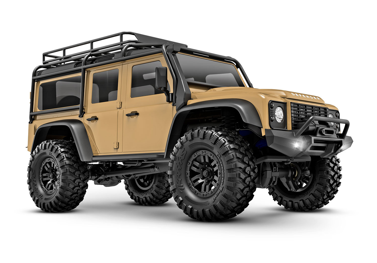 Traxxas TRX-4M Land Rover Defender 97054-1 Tan - Hobbies Galore