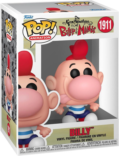 Pop! Funko - The Grim Adventures of Billy & Mandy - Billy #1911 ...