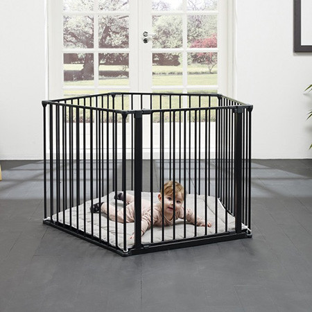 Babydan Park-A-Kid / BabyDen - Black | BabySafety.ie