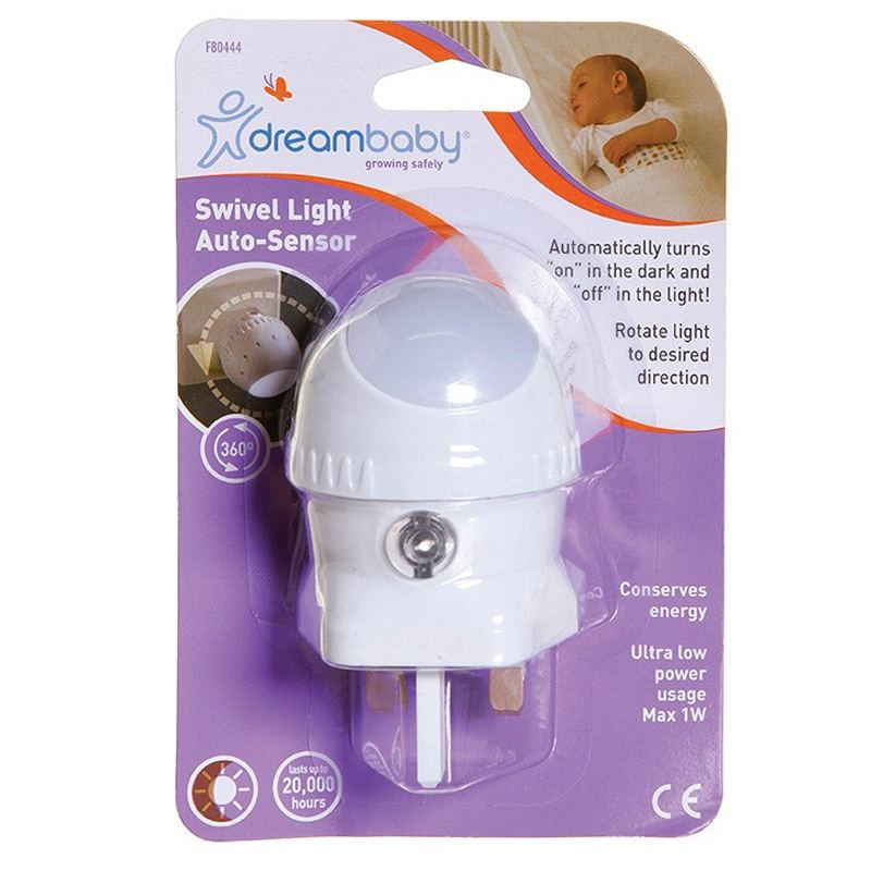 Dreambaby Auto-Sensor LED Rotating Night Light : BabySafety.ie