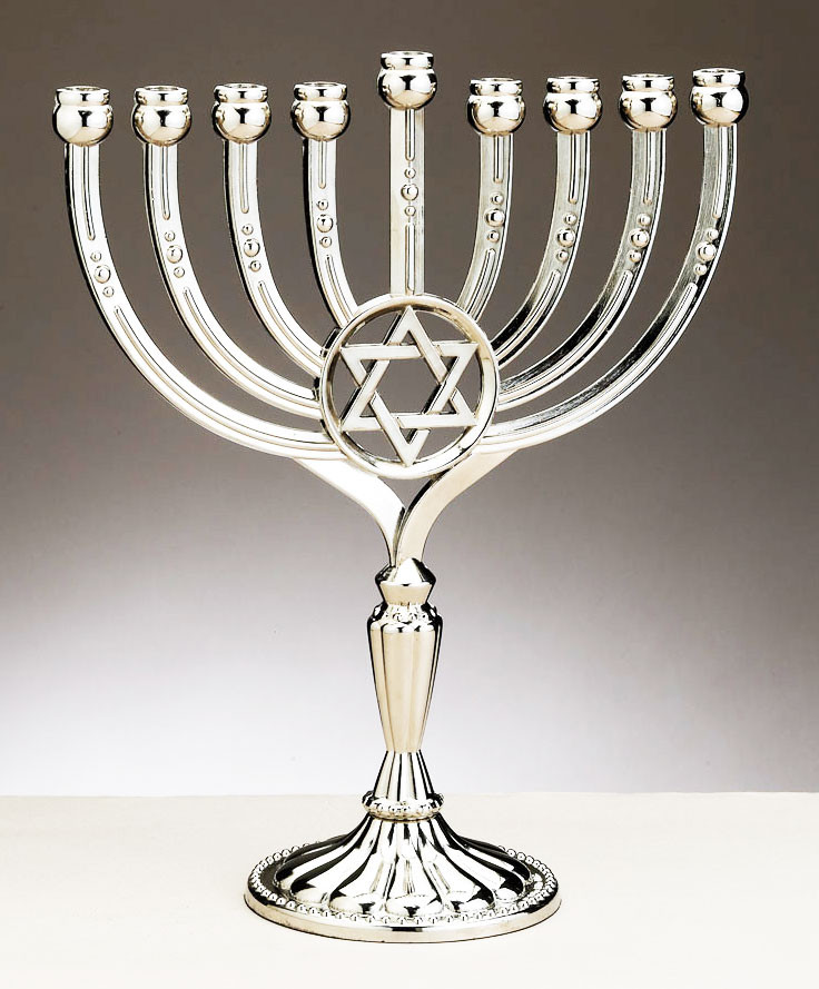 Star of David Menorah - YourHolyLandStore