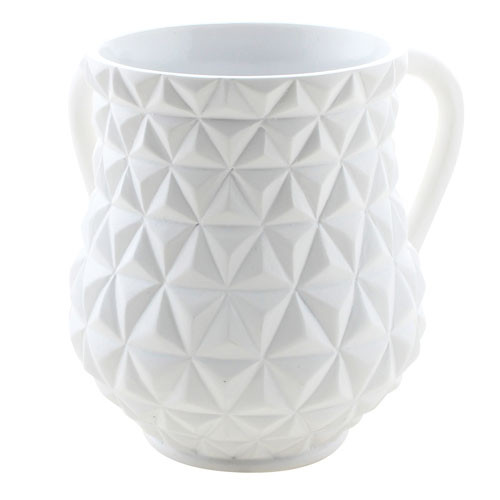 Modern White Netilat Yadayim Cup - YourHolyLandStore