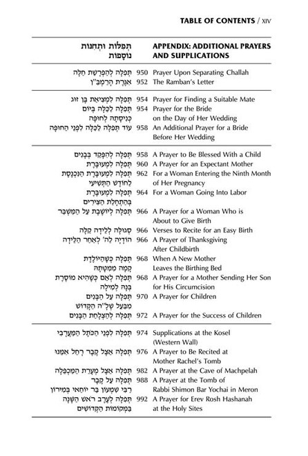 Women's Siddur - Hebrew English - Ashkenaz - YourHolyLandStore