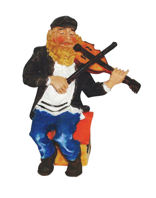 Fiddler on the Roof Colorful Figurine