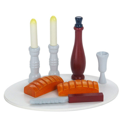 Wooden Shabbat Toy Set - YourHolyLandStore