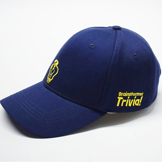 Brainstormer Trivia cap - NAVY - Brainstormer Trivia Store
