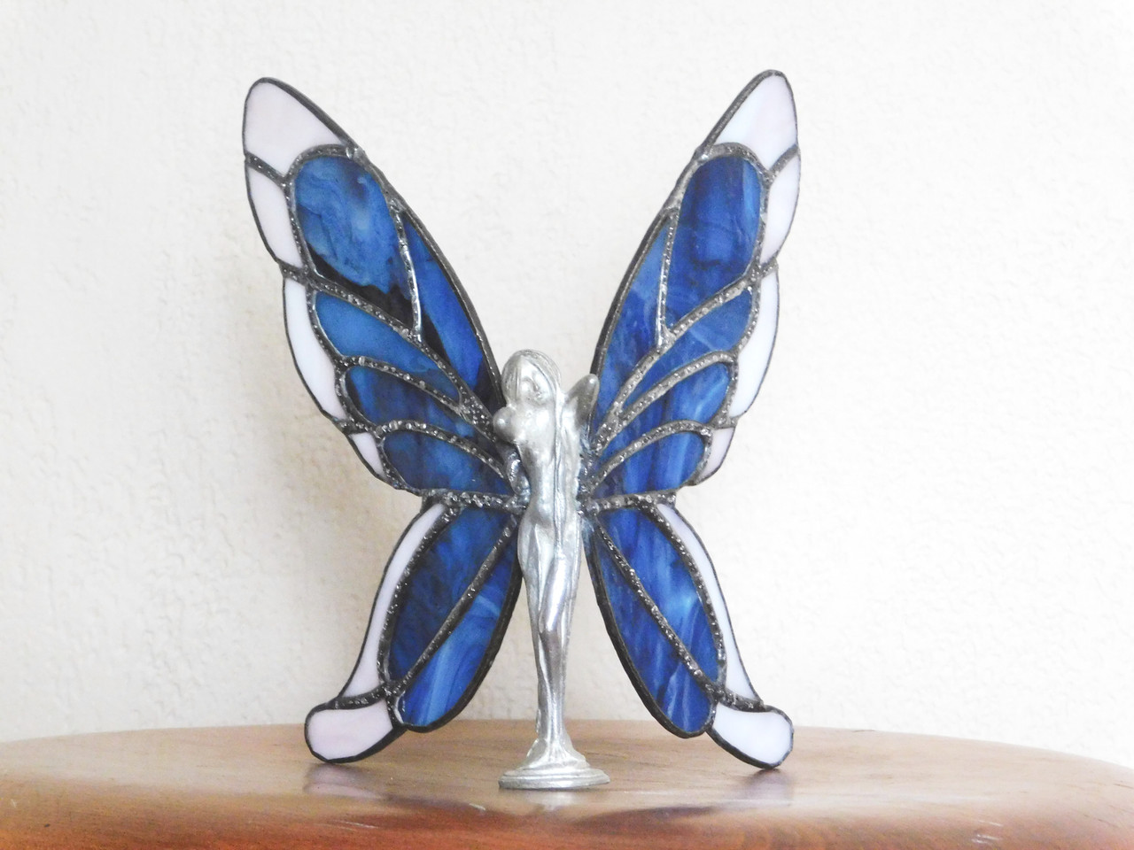 Butterfly Lady Stained Glass Statues - Swanky Glass