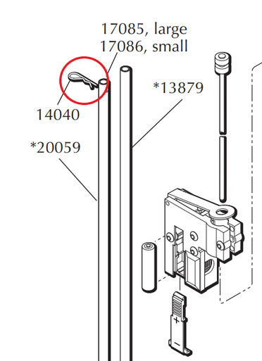 RETAINING CLIP - Vancouver Island Action Shooting Supplies