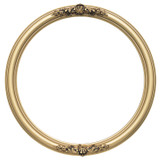 Contessa Round Picture Frame - Gold Spray |Victorian Frames