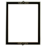 Athena Rectangle Picture Frame - Gloss Black |Victorian Frames