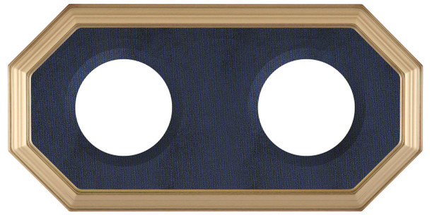 double octagon plate frame Octagon - Desert Gold |Victorian Frames