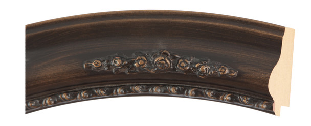 Boston Rectangle Picture Frame - Rubbed Bronze |Victorian Frames
