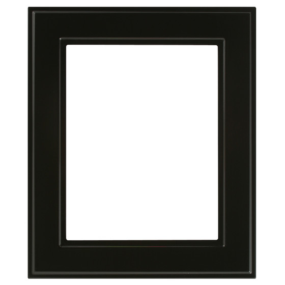Montreal Rectangle Picture Frame - Gloss Black |Victorian Frames