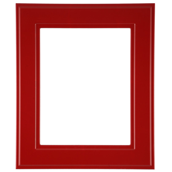 Montreal Rectangle Picture Frame - Holiday Red |Victorian Frames