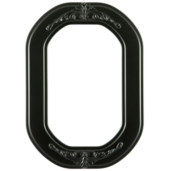 Octagon Picture Frame| Ornate Decals on Flat Profile Picture Frames ...