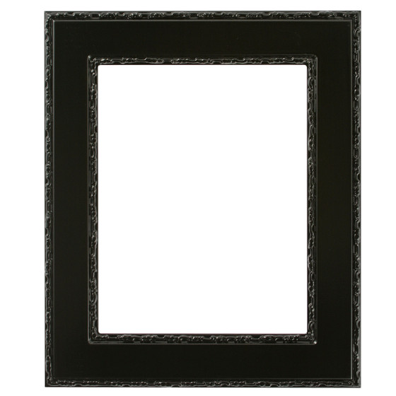 Paris Rectangle Picture Frame - Gloss Black |Victorian Frames