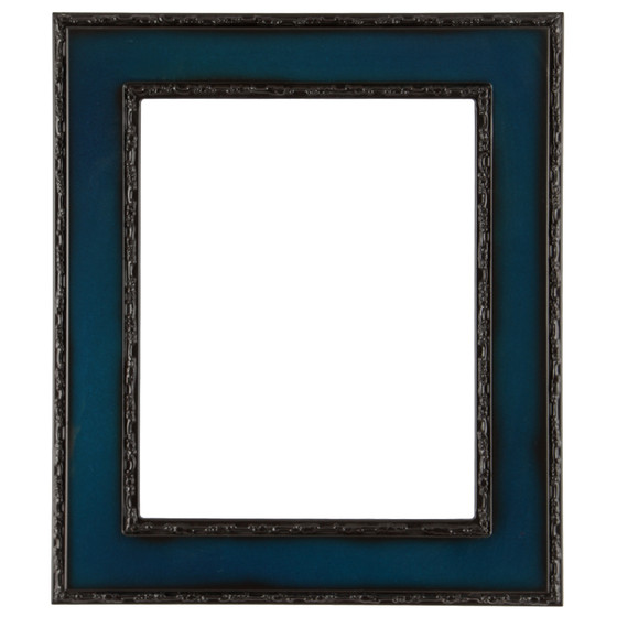 Paris Rectangle Picture Frame - Royal Blue |Victorian Frames