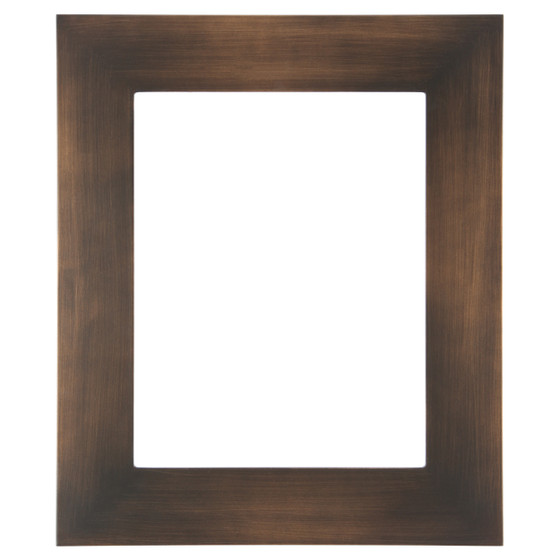 Ashland Rectangle Picture Frame - Rubbed Bronze |Victorian Frames