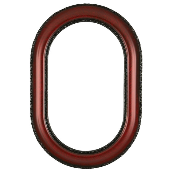 Somerset Oblong Picture Frame - Vintage Cherry |Victorian Frames