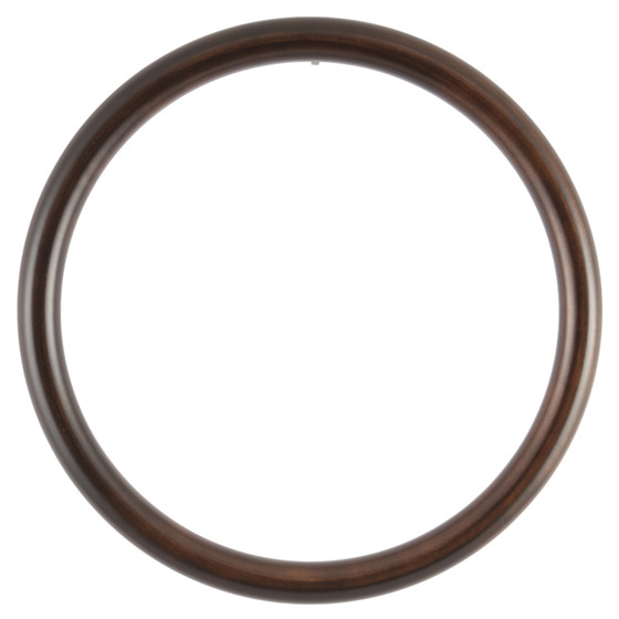 Pasadena #250 Circle Picture Frame - Rubbed Bronze | Victorian Frames