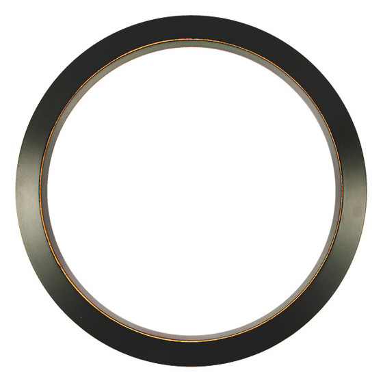 Regatta Round Picture Frame - Rubbed Black |Victorian Frames
