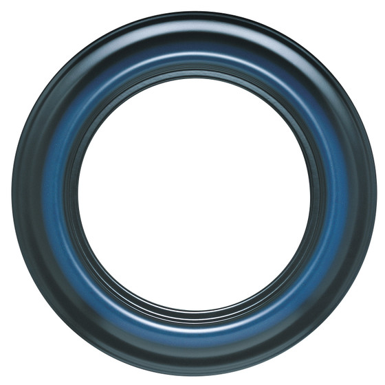 Lancaster Round Picture Frame - Royal Blue |Victorian Frames