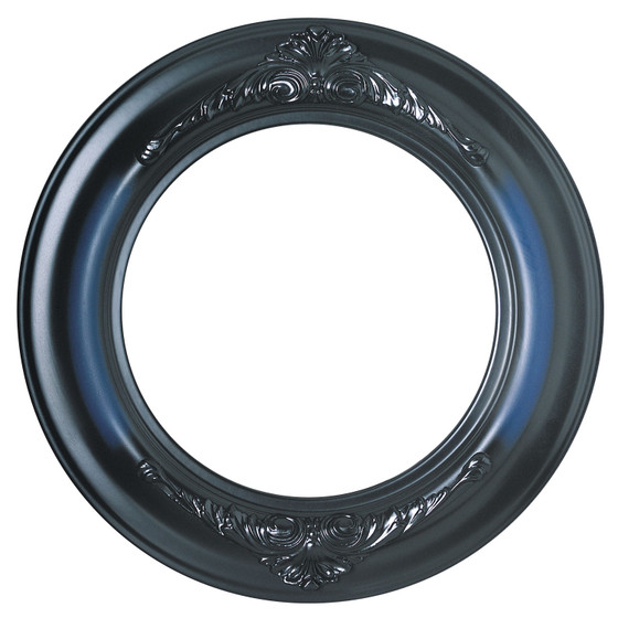 Winchester Round Picture Frame - Royal Blue |Victorian Frames