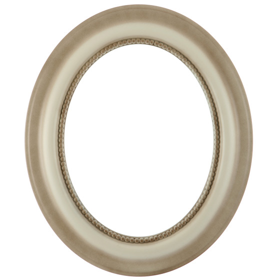 Heritage Oval Picture Frame - Taupe |Victorian Frames