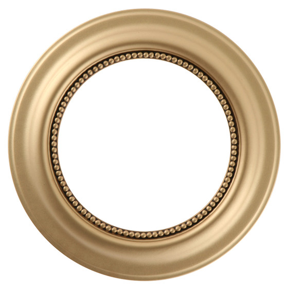 Heritage Round Picture Frame - Gold Spray |Victorian Frames