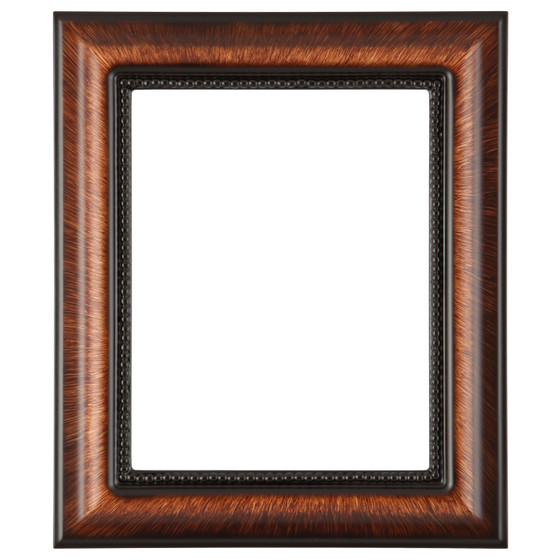 Heritage Rectangle Picture Frame - Vintage Walnut |Victorian Frames